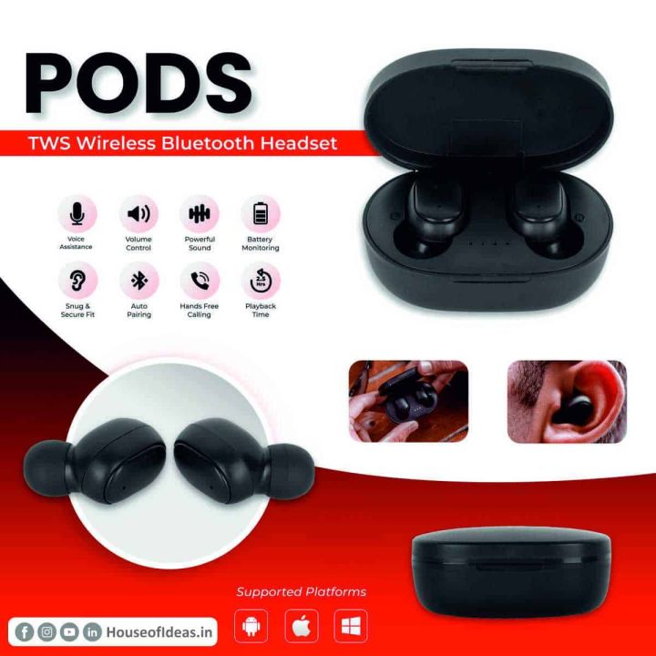 Wireless Bluetooth Ear pods - House Of Ideas